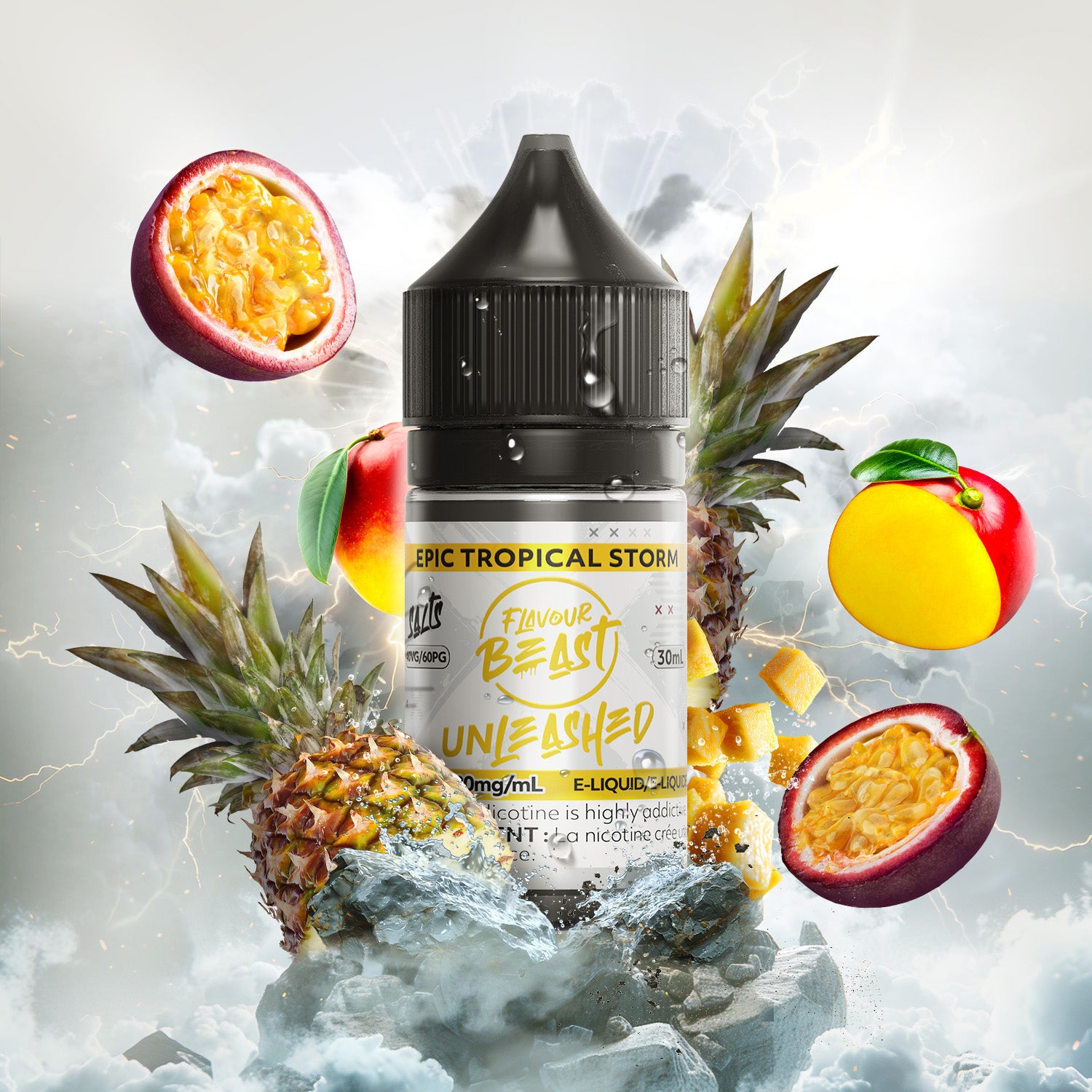 E-Liquid Unleashed – Epic Tropical Storm (30mL) – Flavour Beast