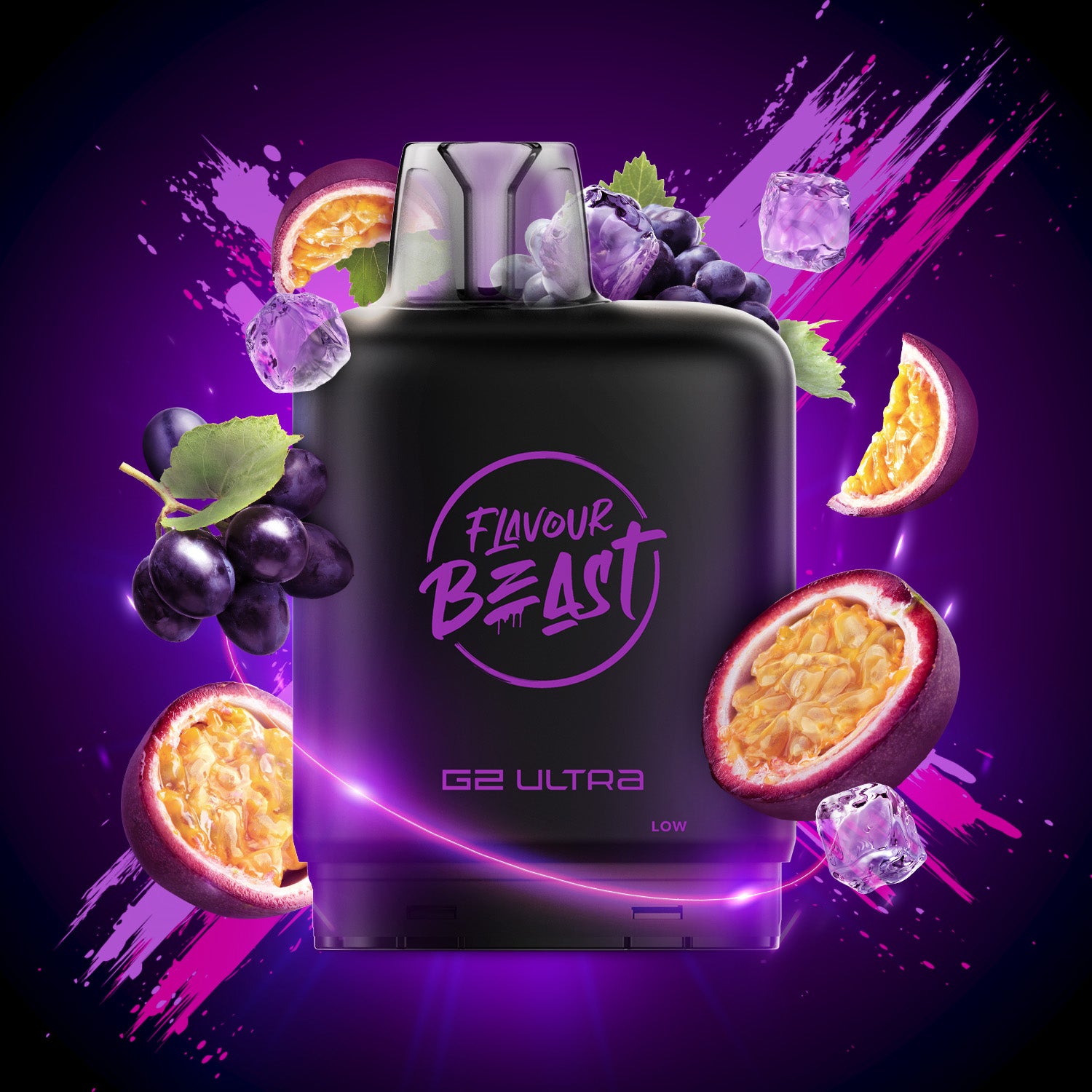 Level X G2 Ultra Pod 20ml - Flavour Beast - Groovy Grape Passionfruit