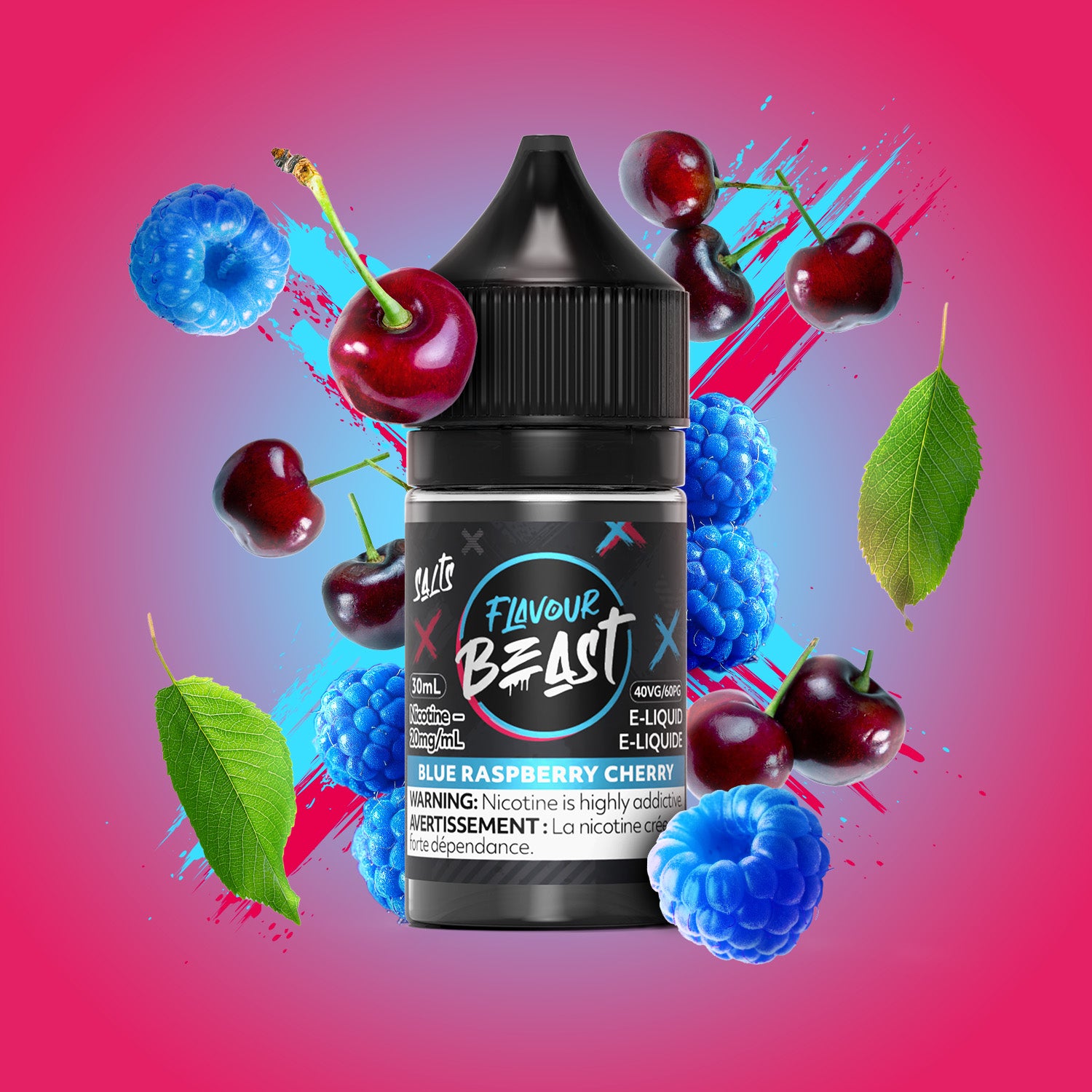 Blue Raspberry Cherry - Flavour Beast E-Liquid