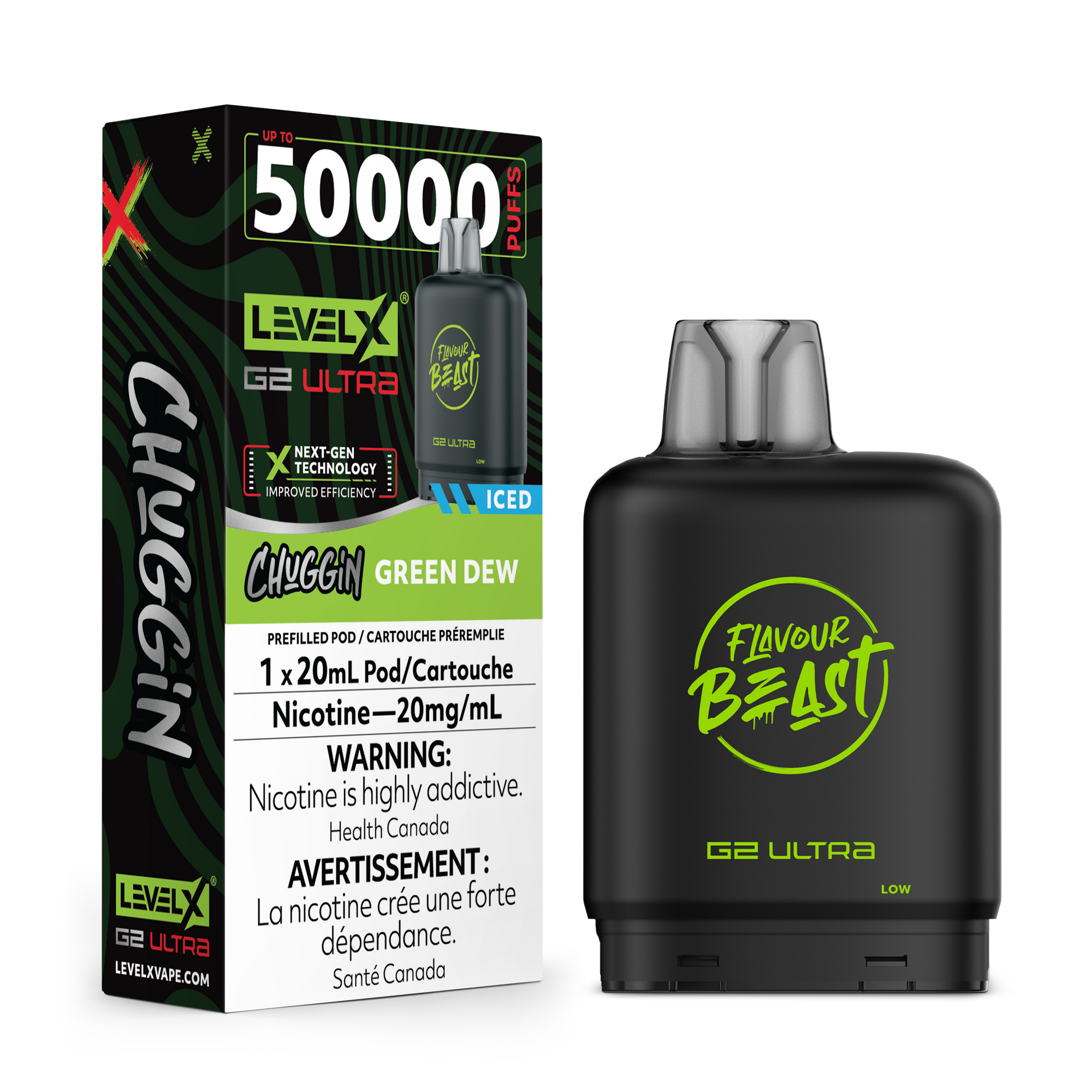 Green Dew - Level X G2 Ultra Pod – Flavour Beast