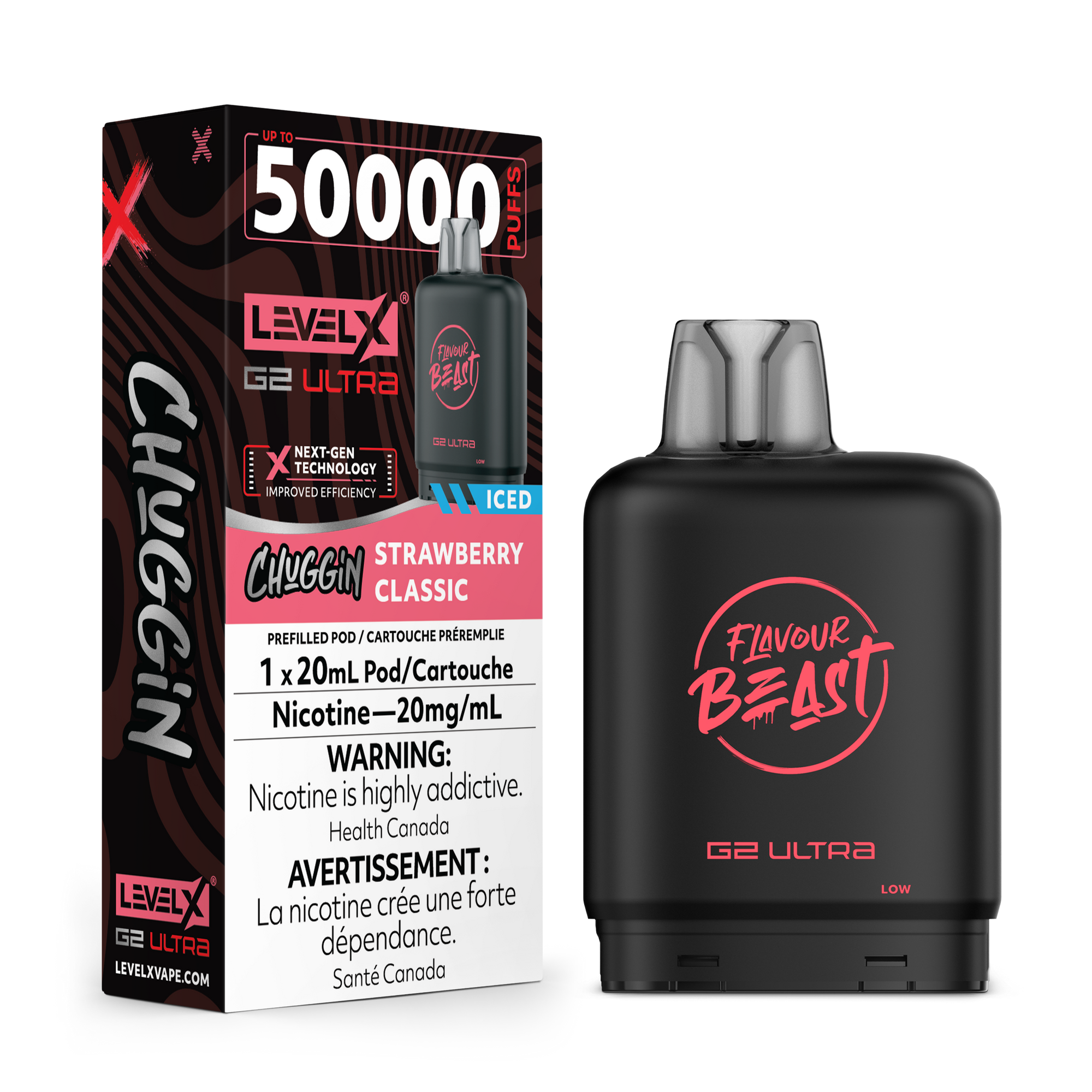Strawberry Classic - Level X G2 Ultra Pod – Flavour Beast