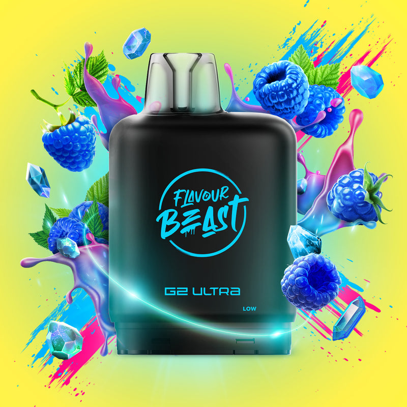 Level X G2 Ultra Pod - Gushin Blue Razz (MB) – Flavour Beast