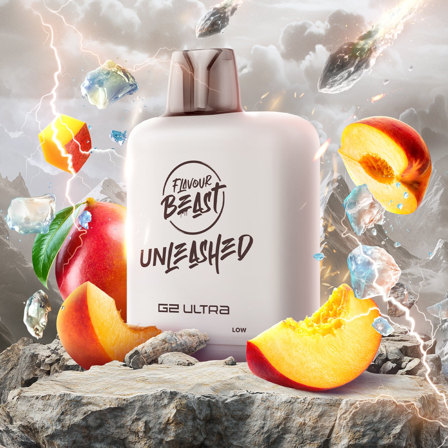 Level X G2 Ultra Pod 20ml - Flavour Beast Unleashed - Epic Peach Mango