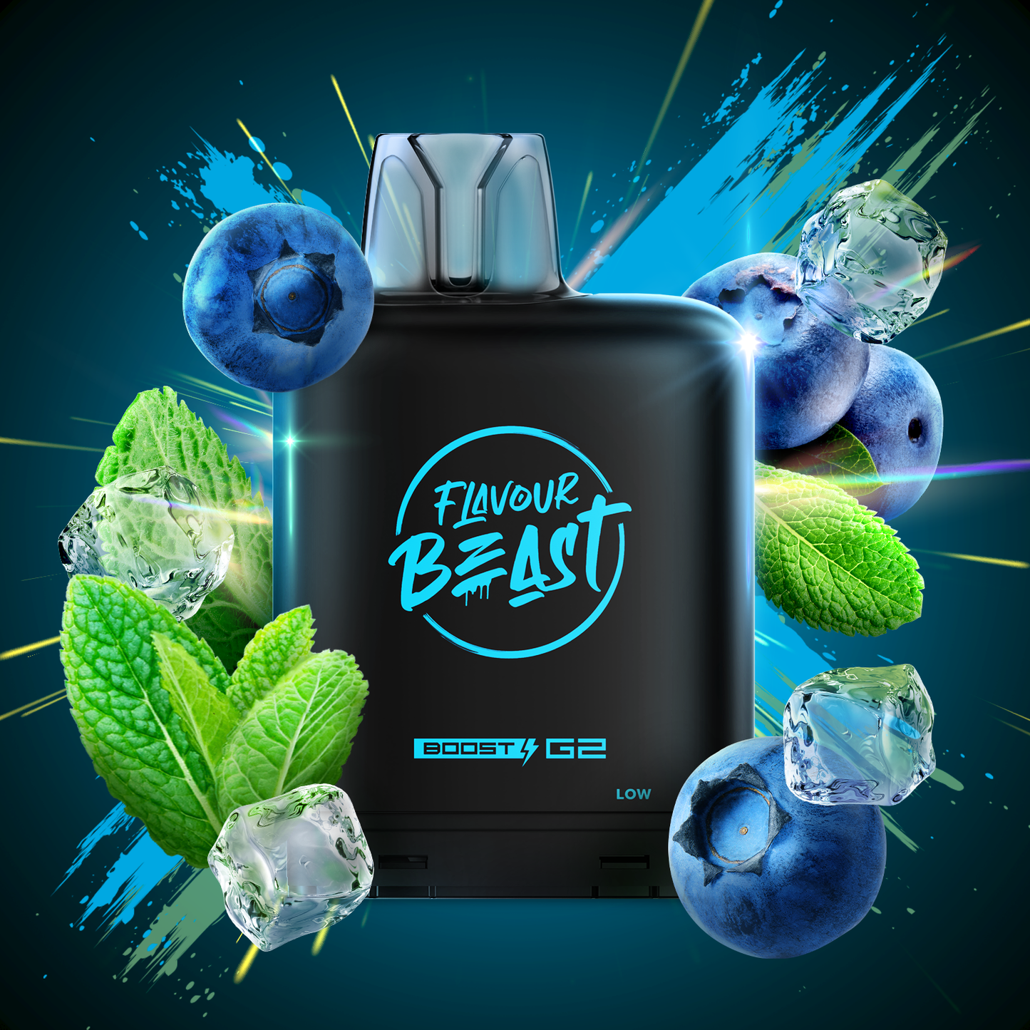 Level X Boost G2 Pod - Blessed Blueberry Mint – Flavour Beast