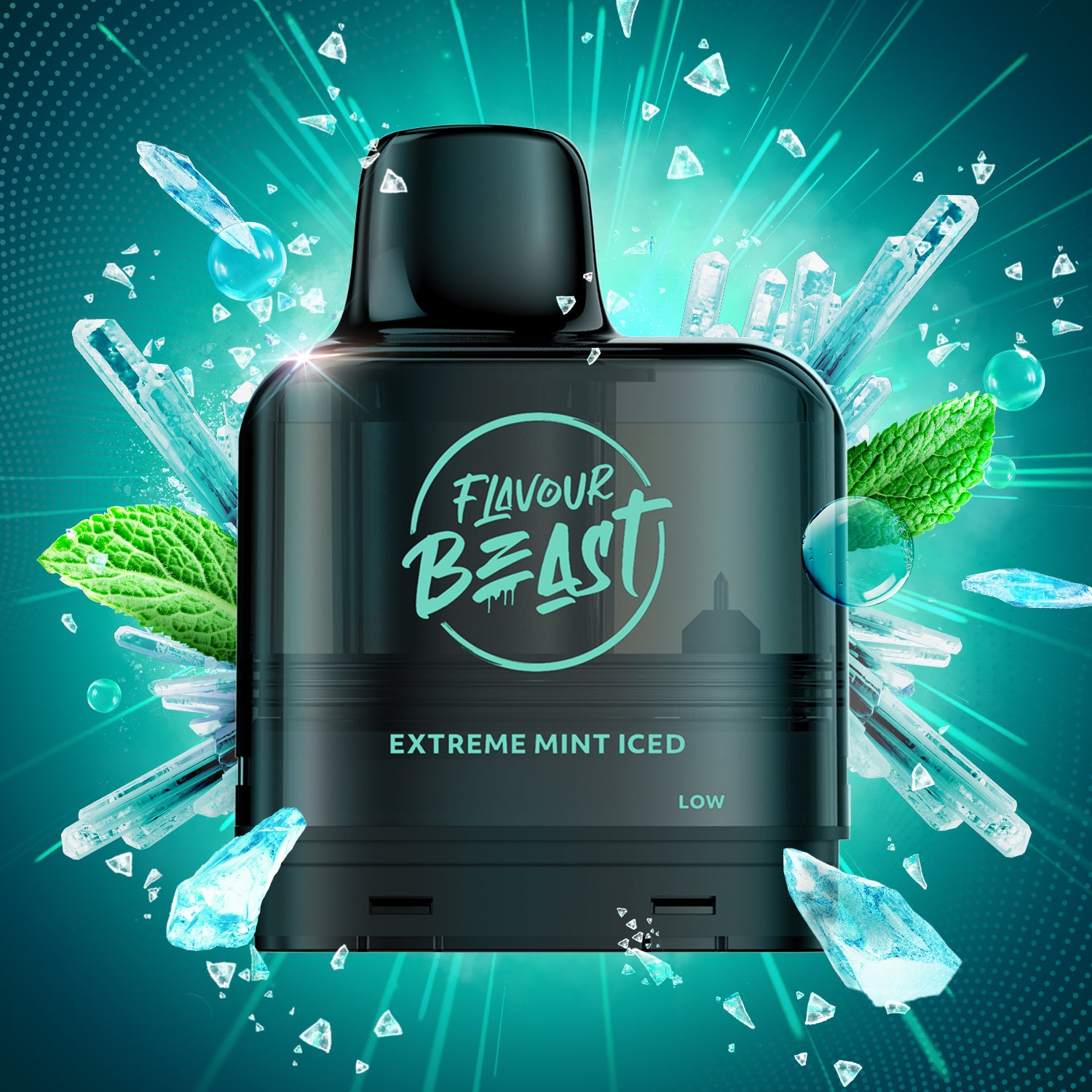 Level X G2 Pod 2+10ml - Extreme Mint Iced – Flavour Beast